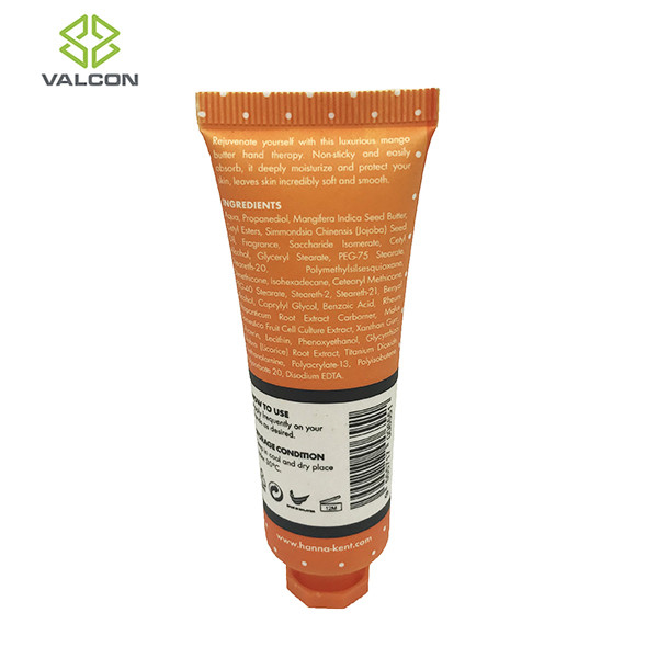 25ml Cosmetic Empty Lotion Tubes Hexagonal Cap Empty Hand Cream Tubes
